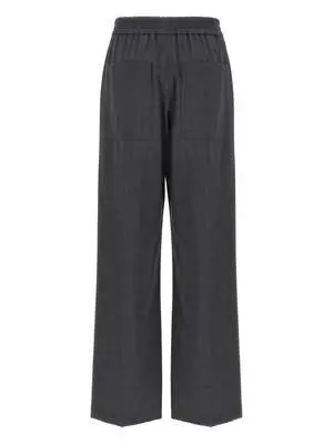 Brunello Cucinelli Wool Pants - Multicolor