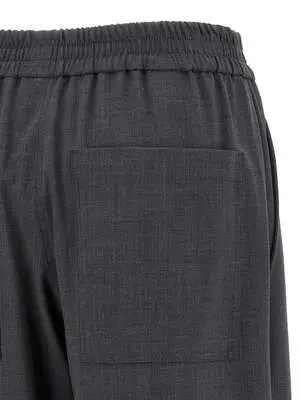 Brunello Cucinelli Wool Pants - Multicolor