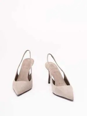 Brunello Cucinelli Calf Leather Slingback Pumps