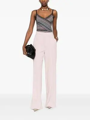 Missoni Striped V-neck Wrap Top - Multicolor