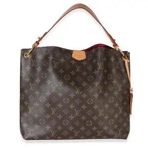 LOUIS VUITTON Monogram Canvas Graceful Mm Shoulder Bag - Brown