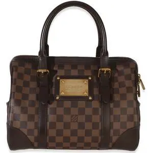 LOUIS VUITTON Damier Ebene Berkeley Top Handle Bag