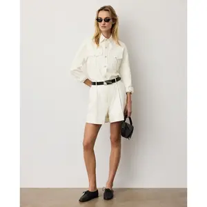 Ralph Lauren Hannes Lambskin Short