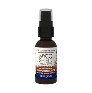 Host Defense Mycoshield Throat Spray Immune Health Support - Brown