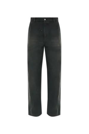 MAISON MARGIELA Jeans With A Vintage Effect - Black