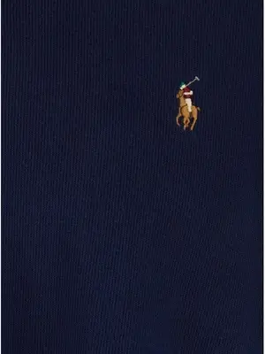 Polo Ralph Lauren Estate-rib Quarter-zip Pullover - Navy