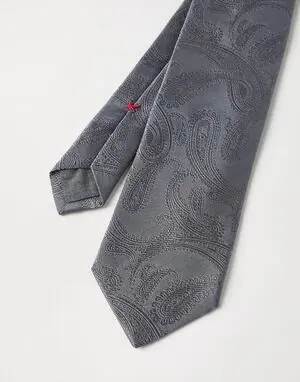 Brunello Cucinelli Paisley Jacquard Neck Tie
