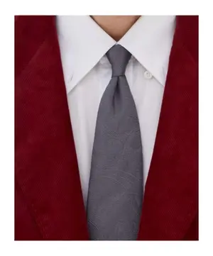 Brunello Cucinelli Paisley Jacquard Neck Tie
