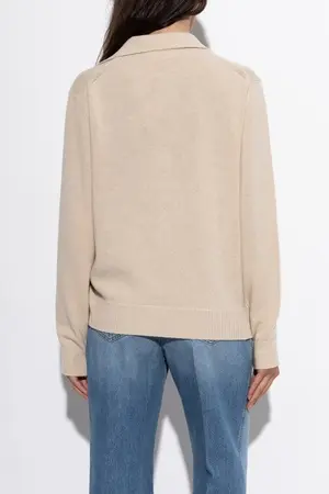 Victoria Beckham Long Sleeve Polo