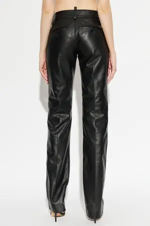 Dsquared2 Leather Trousers