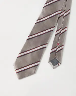 Brunello Cucinelli Striped Neck Tie