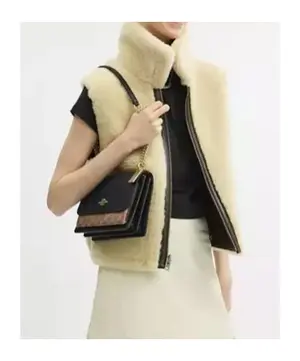 COACH Klare Crossbody Bag In Signature Canvas - Black