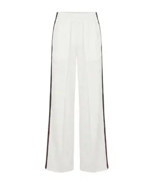 GUCCI Rib Cotton Jersey Leisure Pants With Web