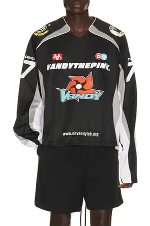 VANDYTHEPINK Moto Jersey - Black