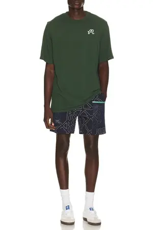 MALBON X Golf & Bass Club Bermuda Lures Tee In Green