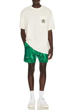 MALBON X Golf & Bass Club Vista Bass Club Tee In White