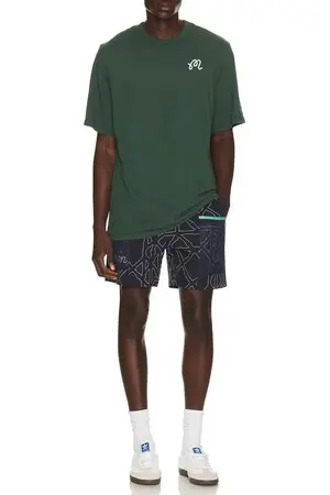 MALBON Mesh Basket Shorts