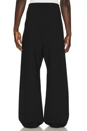 Fear Of God Wide Leg Drawstring Pants - Black