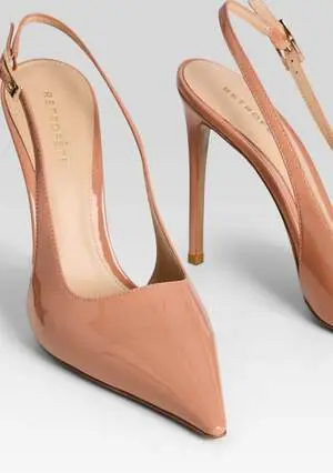 Retrofete Cindy Slingback Heel - Nude