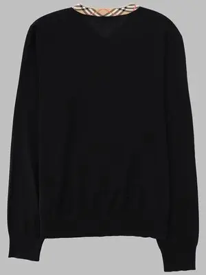 Burberry Merino Wool V-neck Sweater