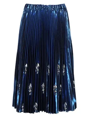 N°21 Gonna Con Dettagli Gioiello - Blue