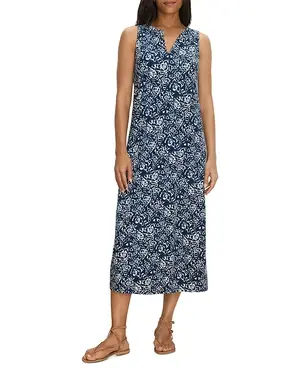 NIC+ZOE Cora Midi Dress - Indigo Multi