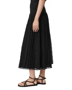 ALLSAINTS Asal Maxi Skirt - Black