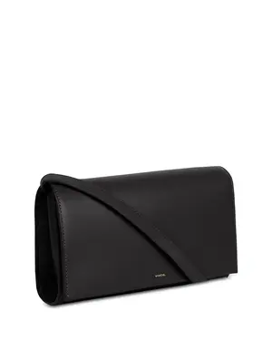 Vince Leather Crossbody Wallet
