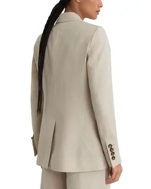 REISS Linen Kit Blazer