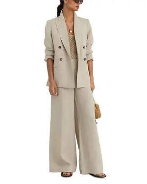 REISS Petites Kit Linen Blazer