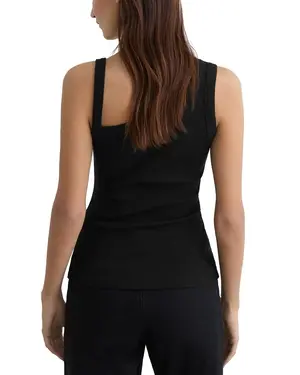 REISS Asymmetric Tank Top