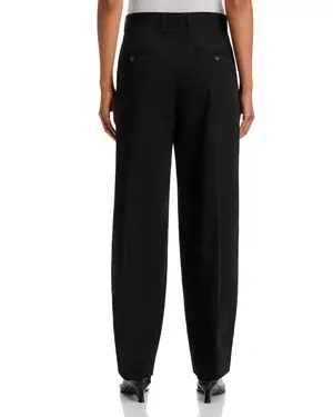 TOTEME Single Pleat Cotton Trousers
