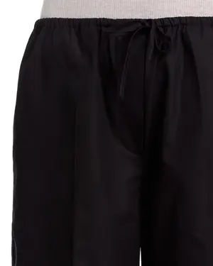 TOTEME Drawstring Cotton Trousers