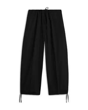 TOTEME Drawstring Cotton Trousers