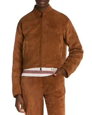 Moncler Blageon Reversible Bomber Jacket - Brown