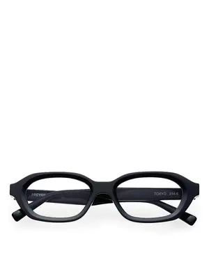 FREYRS EYEWEAR Tokyo Oval Blue Light Glasses - Black