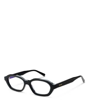 FREYRS EYEWEAR Tokyo Oval Blue Light Glasses - Black