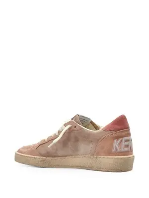 GOLDEN GOOSE Ball Star Leather Sneakers - Pink