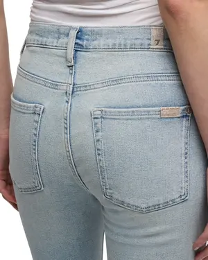 7 For All Mankind Tailorless High Rise Bootcut Jeans