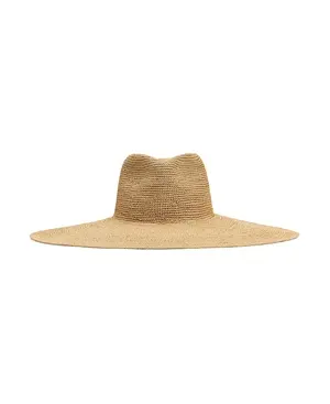 Cuyana Beach Hat - Dark Natural