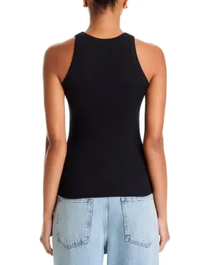 RÓHE Scoop Neck Rib Tank Top