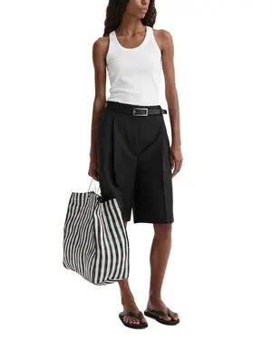 RÓHE Scoop Neck Rib Tank Top