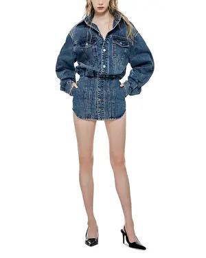 LEMIUNE 02 Denim Mini Dress - Mb