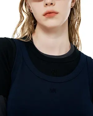 LEMIUNE 01 Layered Jersey Dress