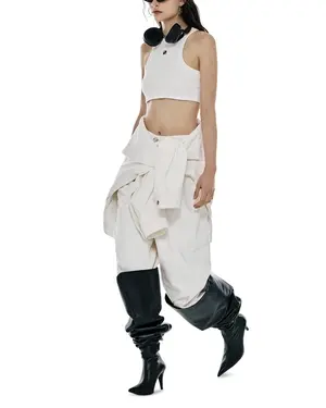 LEMIUNE 01 Loose Wide Leg Jeans