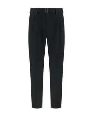Boggi Milano Tapered Fit Linen Trousers