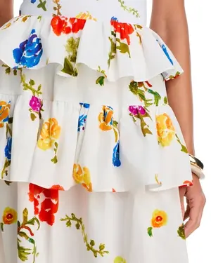 Caroline Constas Brianna Maxi Skirt