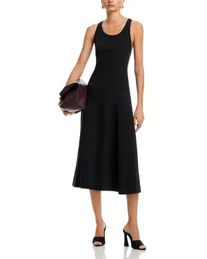 Alexander McQueen Cotton Midi Dress