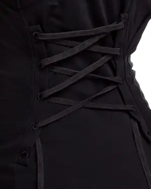 Alexander McQueen Cotton Midi Dress