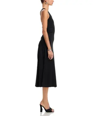 Alexander McQueen Cotton Midi Dress
